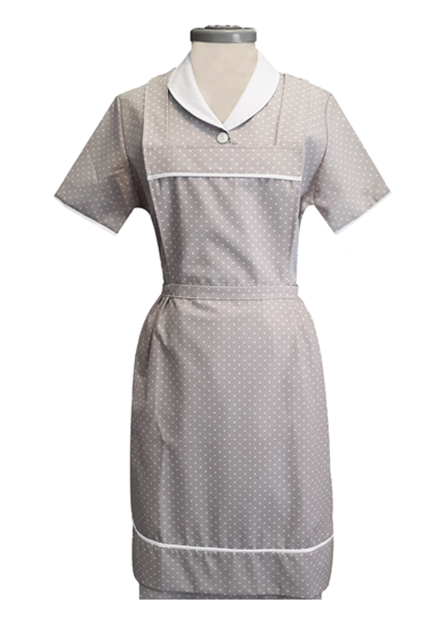 Conjunto De Bata Y Delantal Topo Gris Piqu Uniformes Mayoral